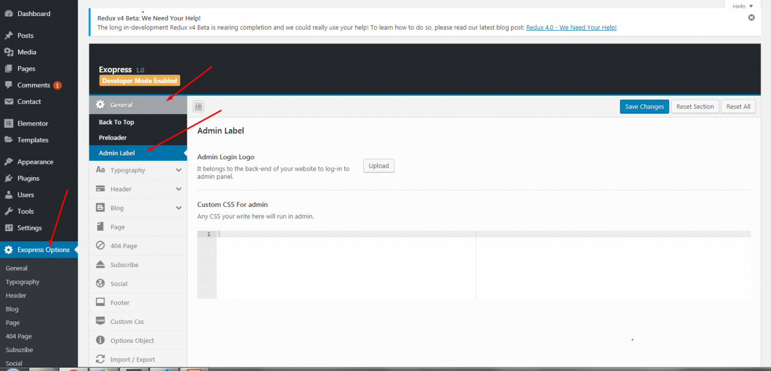 Admin Label – BizLooks